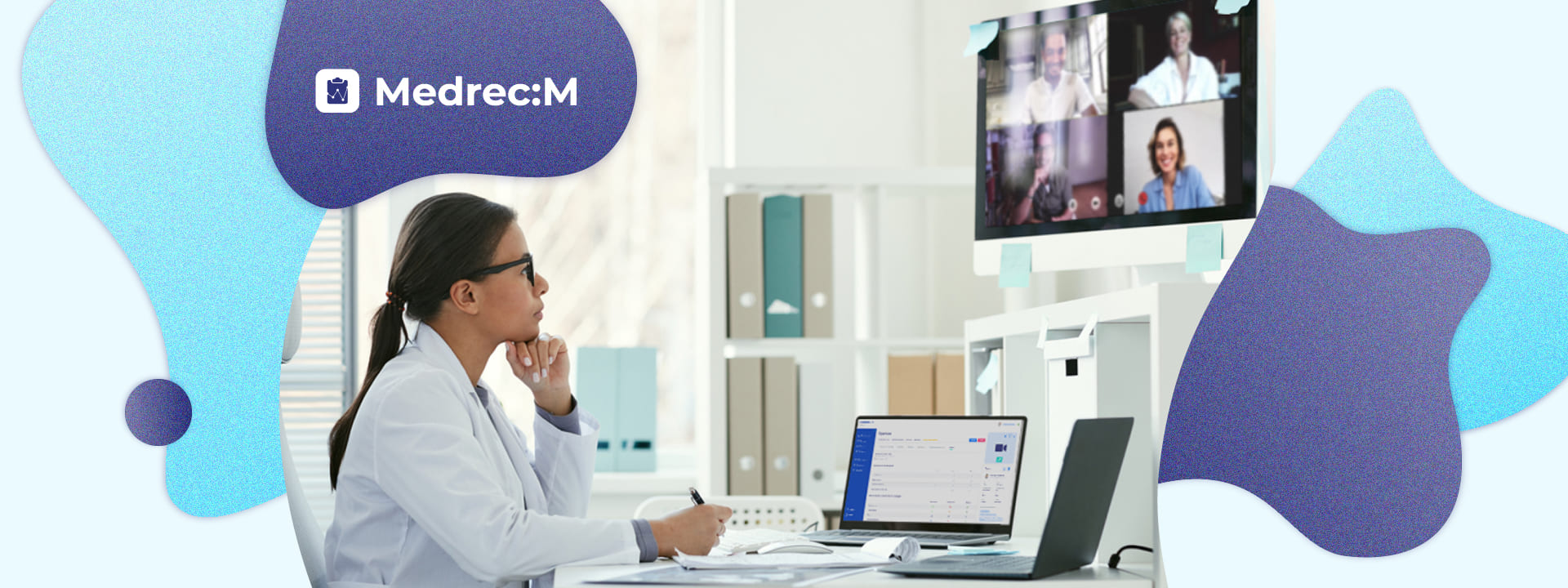 Възможност за групови консултации и справки в Medrec:M Clinic - Medrec:M